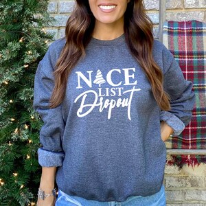 Nice List Dropout Svg Png | Santa's Naughty & Nice List | Dear Santa ...