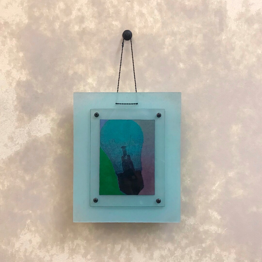 Lucia ACEO in Complete ACEO Frame..a Float Frame..a Stand off Frame ...