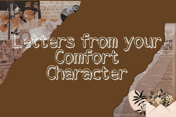Receive A Handwritten Letter From Your Comfort Character Craft Supplies ...