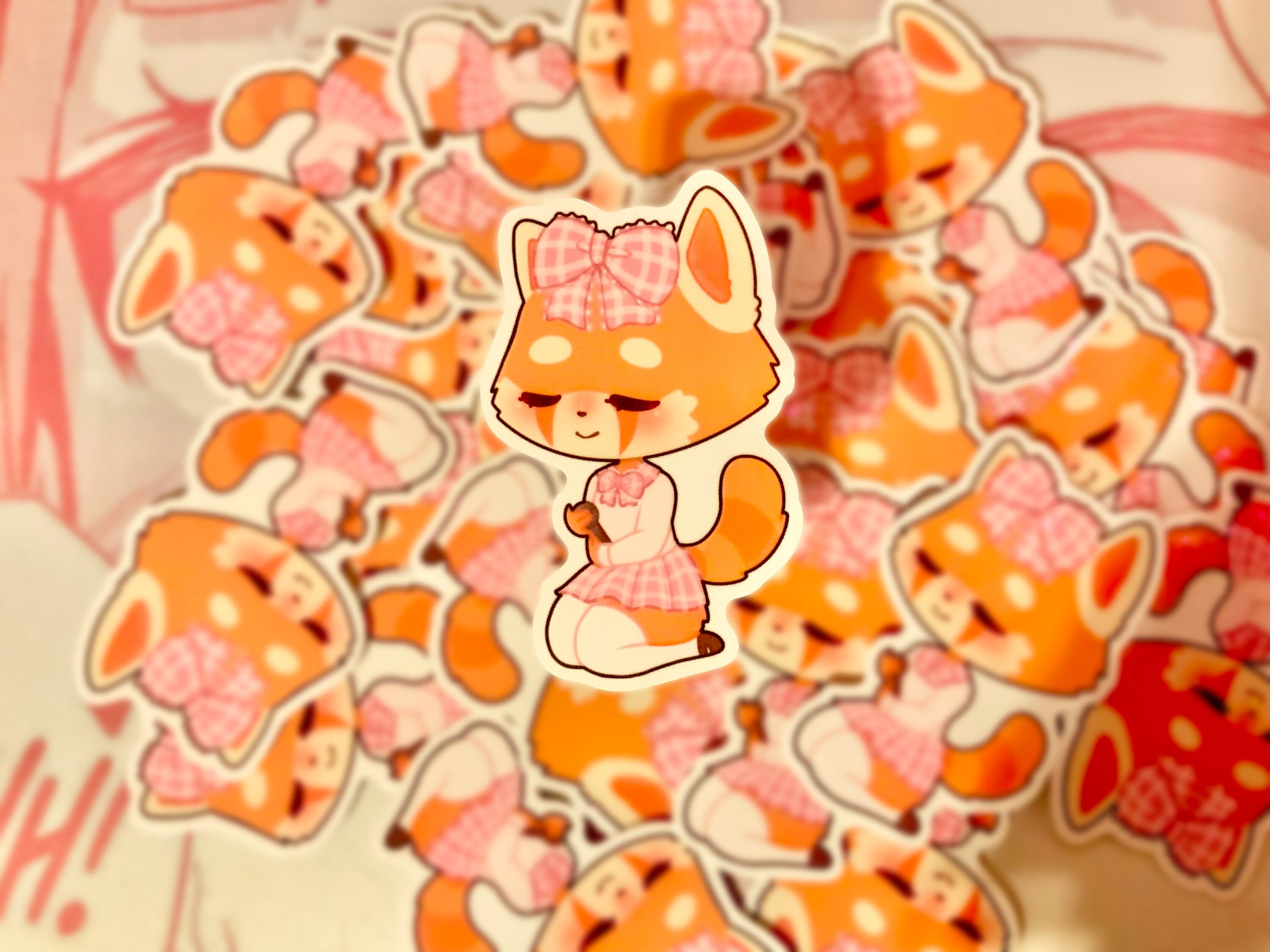 Retsuko Facial Expressions Sticker Pack Electronics & Accessories ...