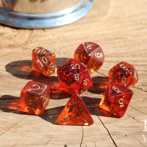 Clockwork Dice Dungeons and Dragons Dice Set 7 Polyhedral Dice RPG Dice ...