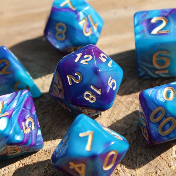 Ultramarine Dice - Etsy