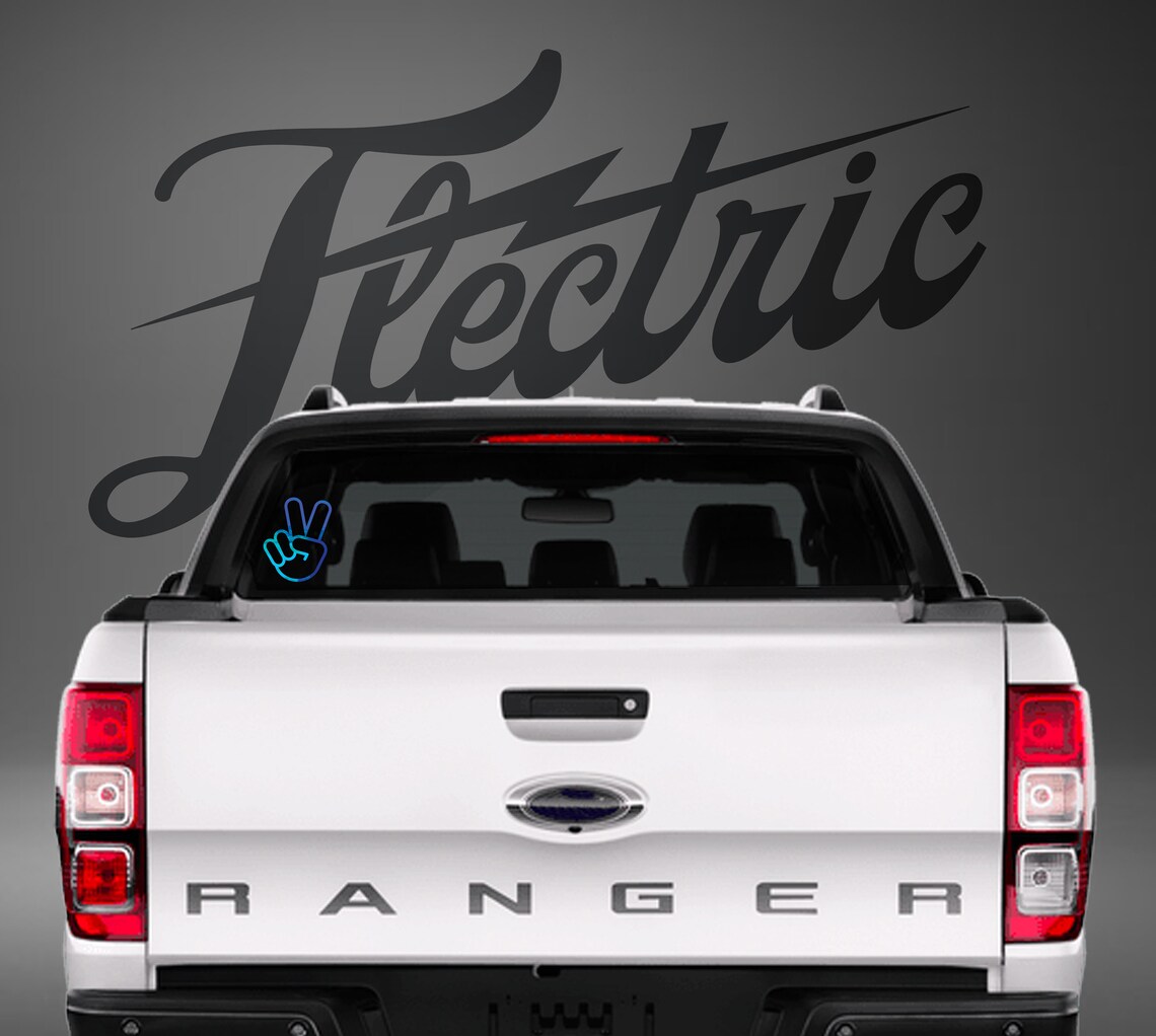 Peace Sign Fingers Wave - Peace Fingers Custom Sticker Decal - Custom ...