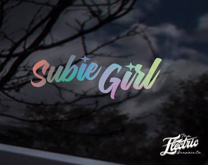 Subie Moo Moo Decal Stickers - Etsy