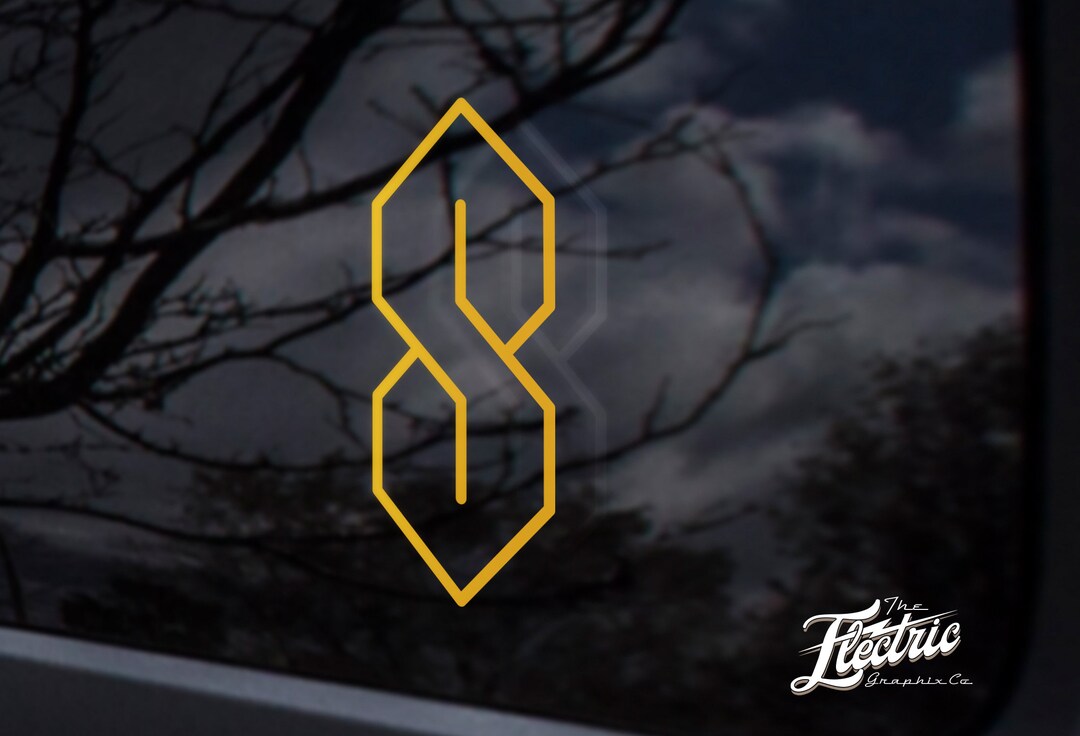 Cool S • Super S • 90s S • S Decal Custom Sticker Decal Customized ...