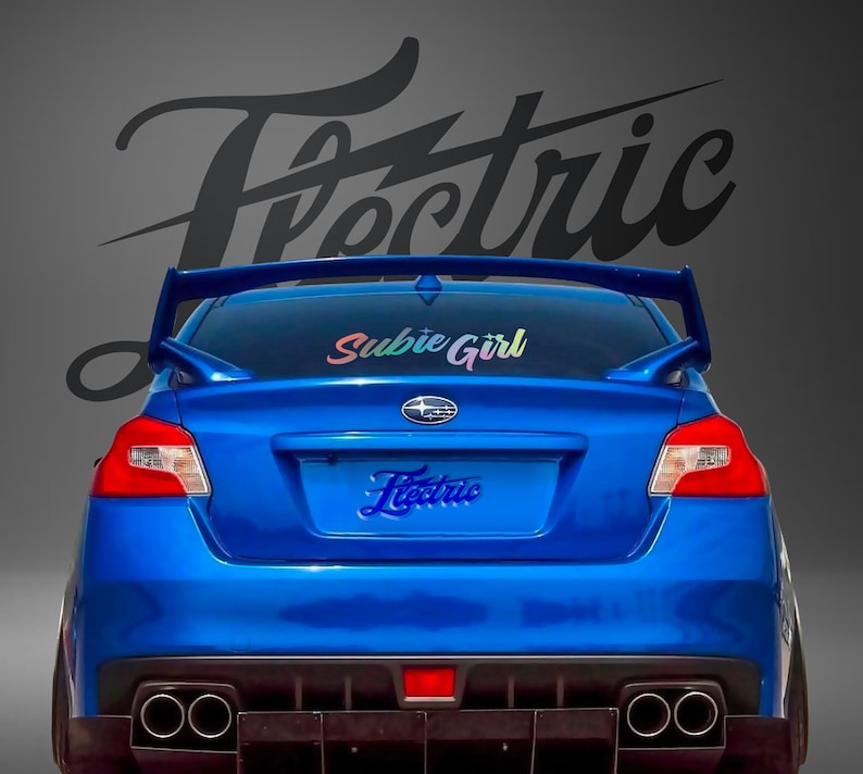 Subie Girl Custom Sticker Decal JDM Custom Sticker Decal - Etsy