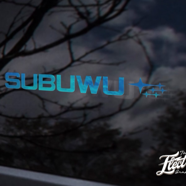 Moo Moo Subaru Decal - Etsy