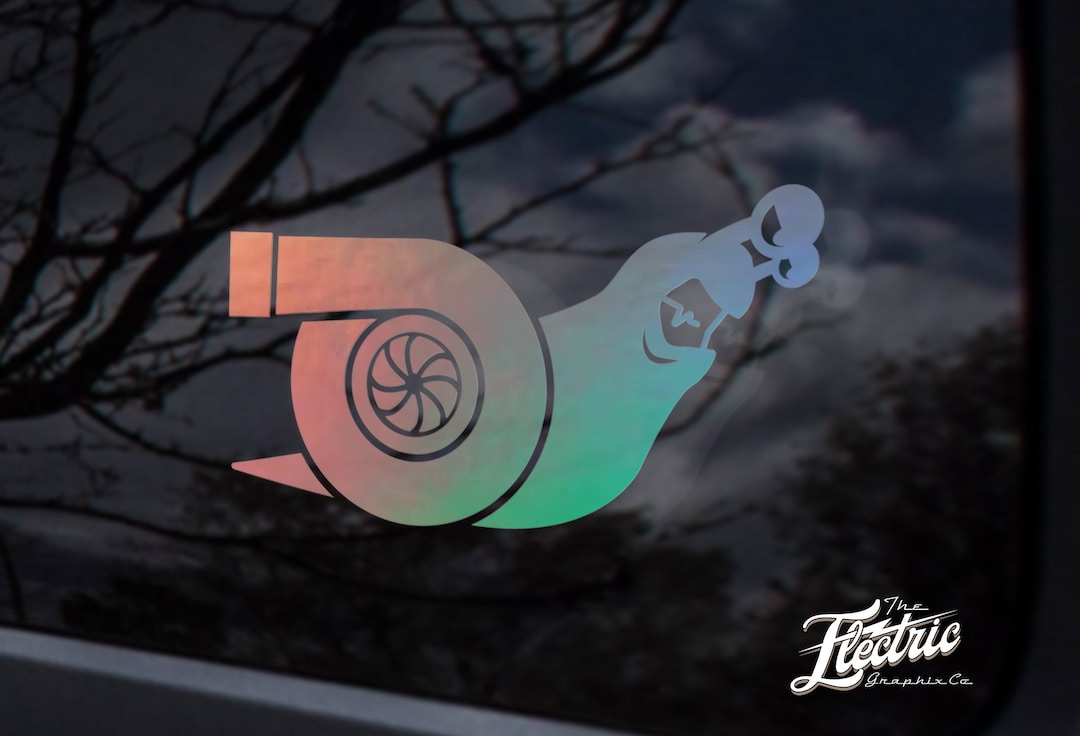 TURBO SNAIL - Turbo Sticker Decal - JDM Custom Sticker Decal Customized ...