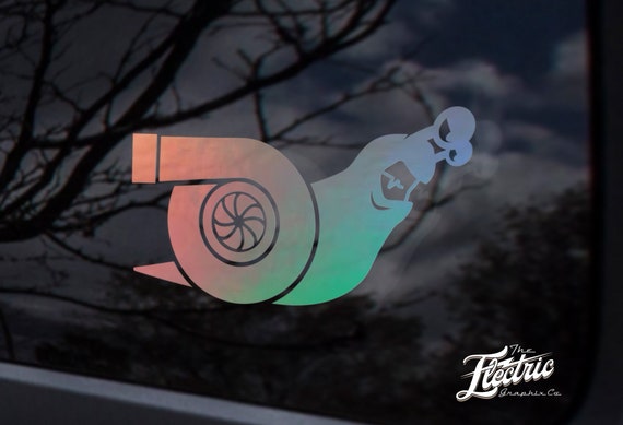 TURBO SNAIL Turbo Sticker Decal JDM Custom Sticker Decal | Etsy