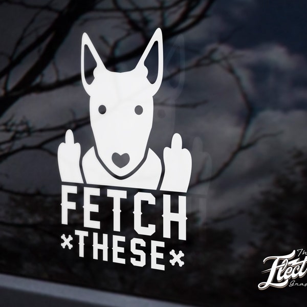 Bull Terrier Decal - Etsy