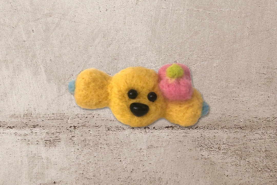 Lila the Alien Puppy Needle Felt - Etsy