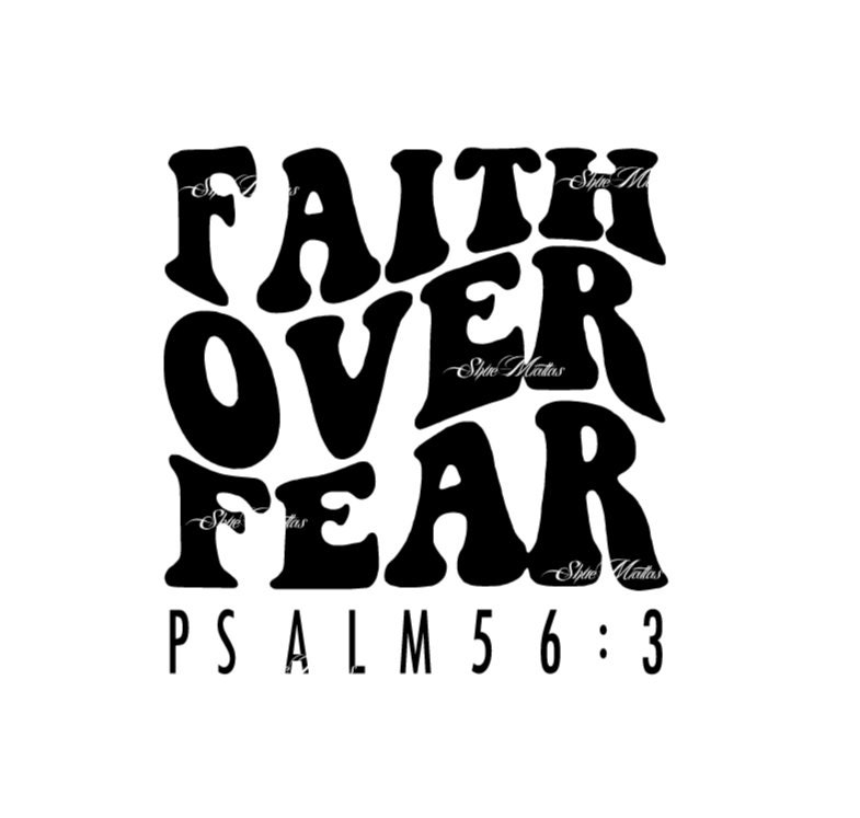 Digital Download for Sublimation Design-you Print & Press- Faith Over ...