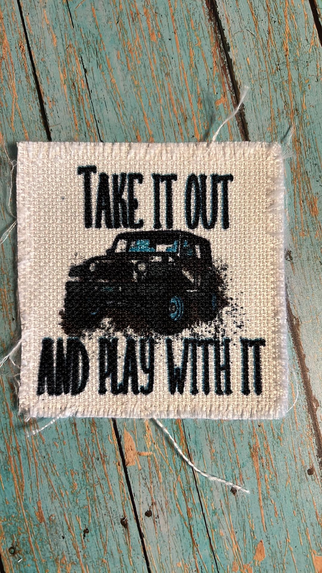 White Raggedy/frayed White Cap Patches/dyi/trucker Patches/sublimated ...