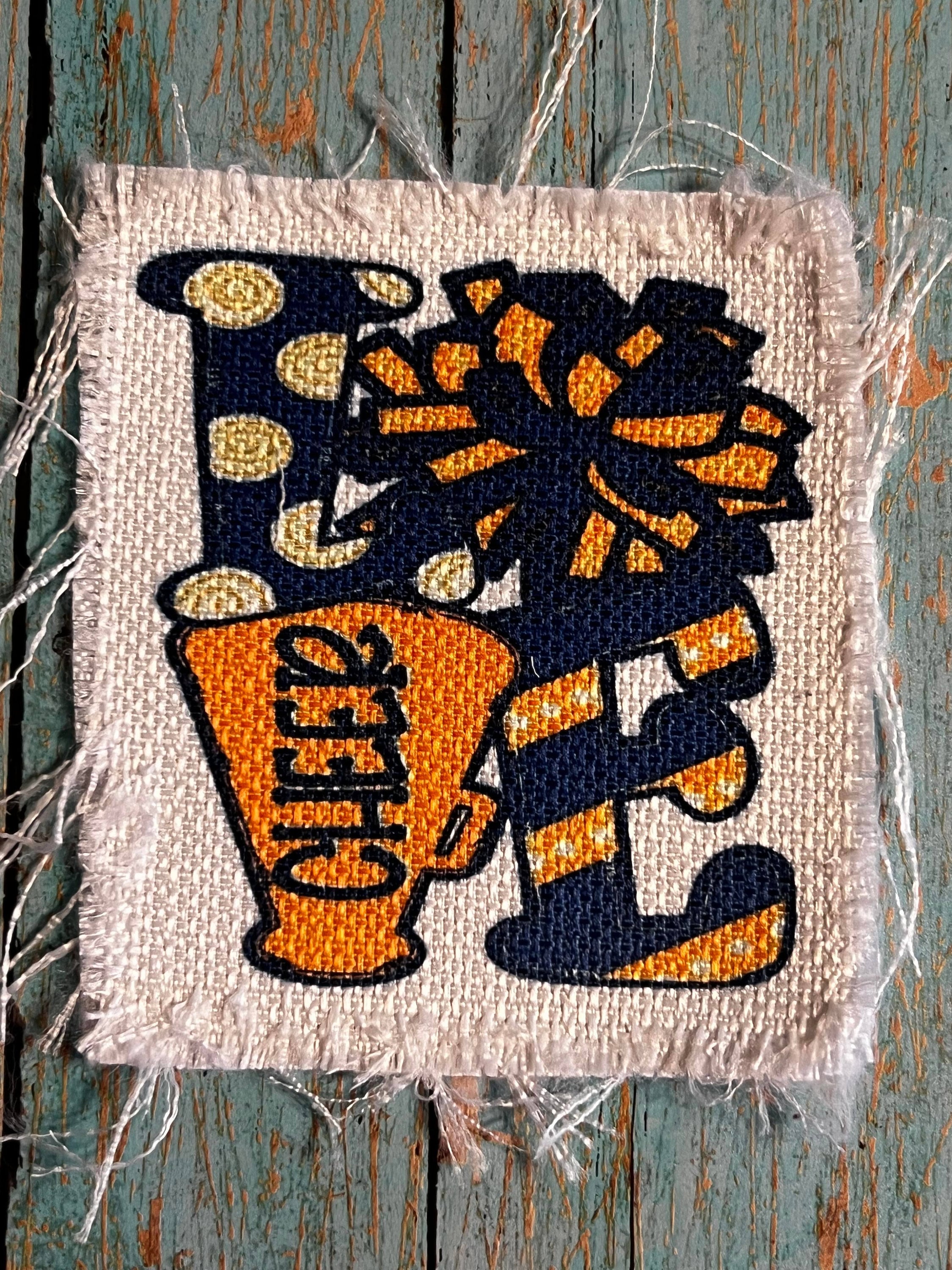 Raggedy/frayed White Cap Patches/trucker Cap Patches/baseball Cap ...