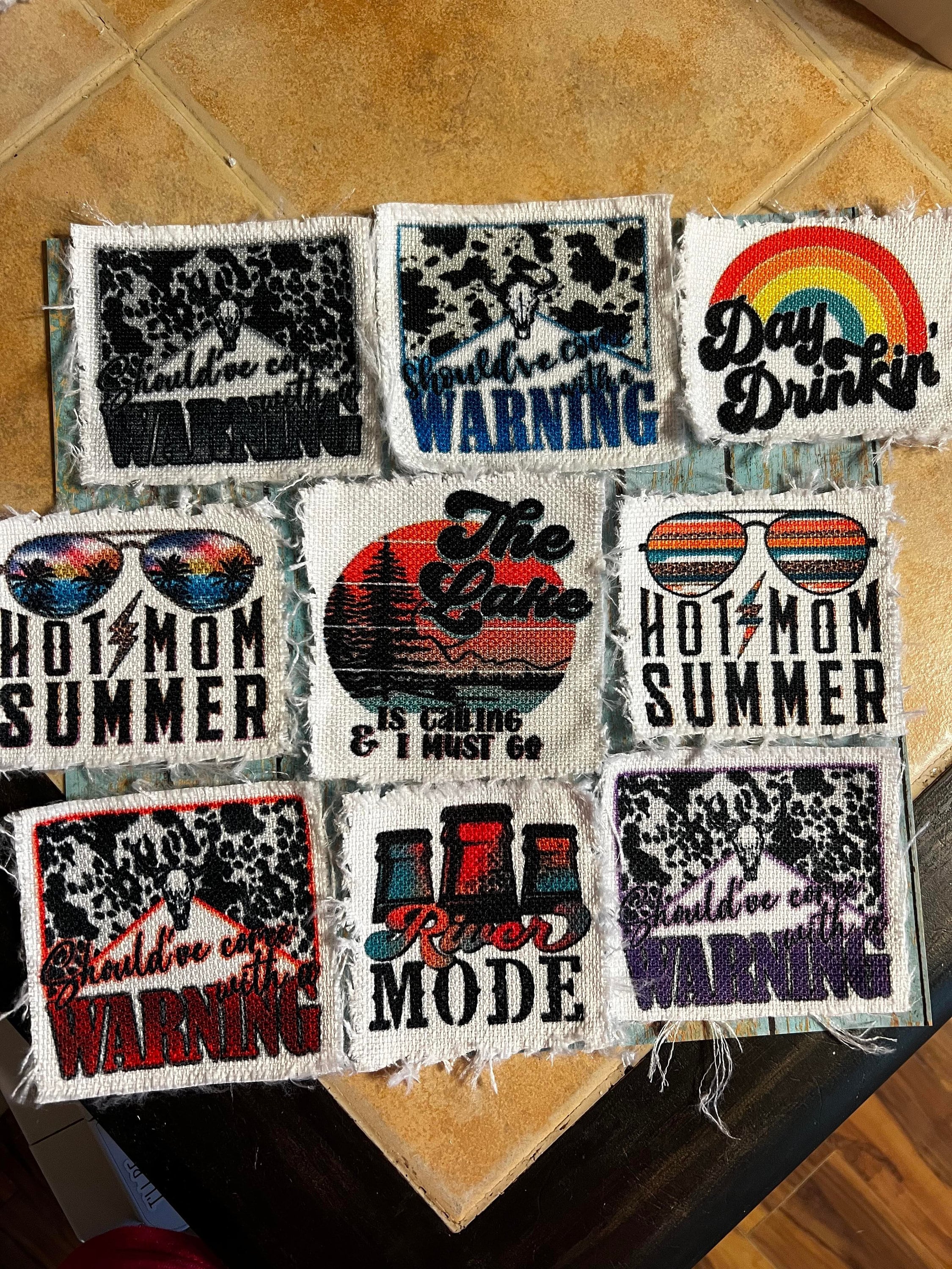 White/burlap Raggedy Cap Patches-frayed Already/baseball Cap Patches ...