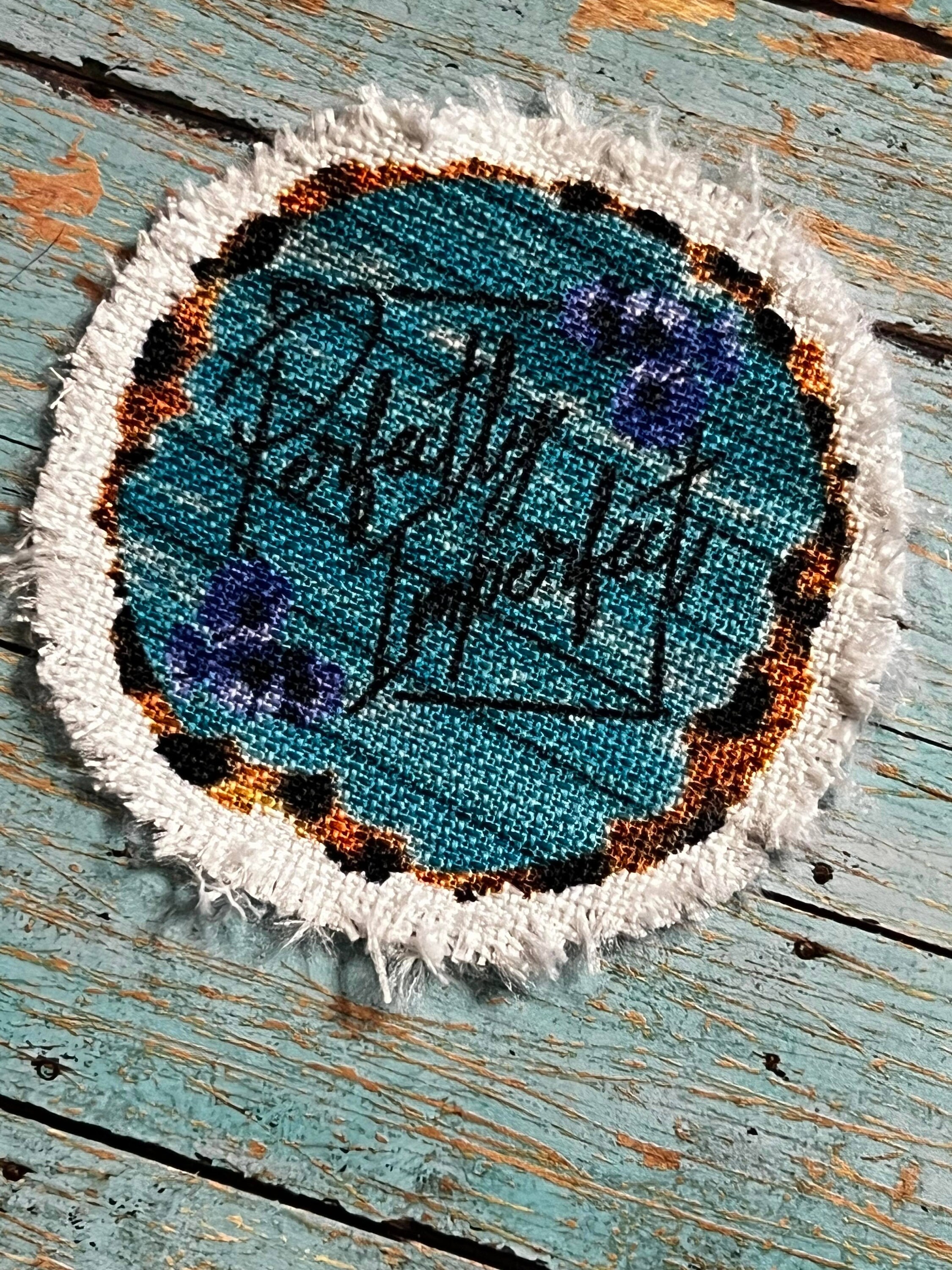 White Frayed Raggedy Cap Patches/diy/baseball Cap Patches/white Cap ...