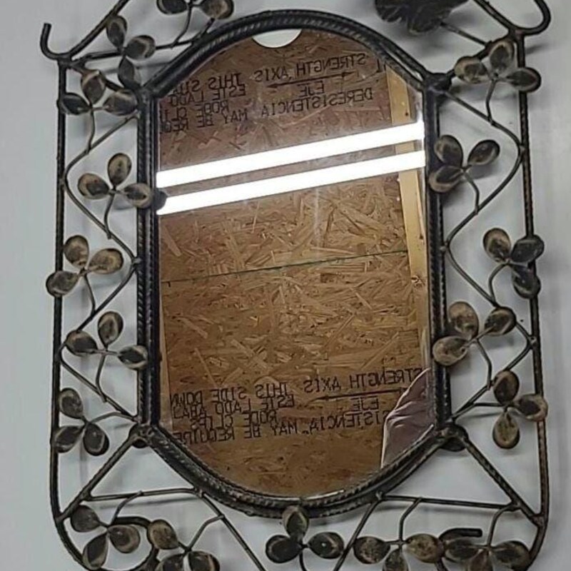 Wrought Iron Mirror - Etsy