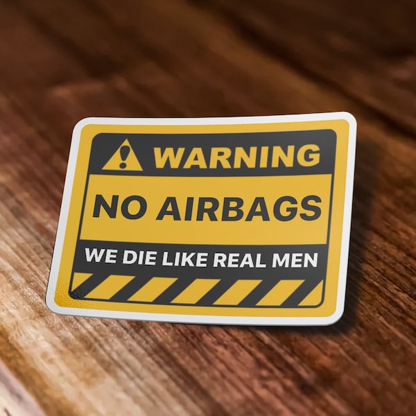 Airbag Sticker - Etsy