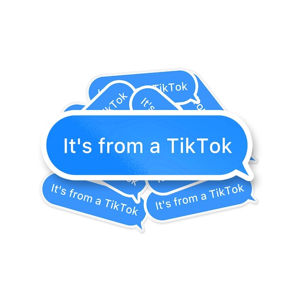 Tiktok Meme Sticker - Etsy