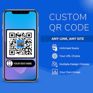 Custom Logo QR Code, QR Code Stickers, Custom Sticker, Logo Stickers ...