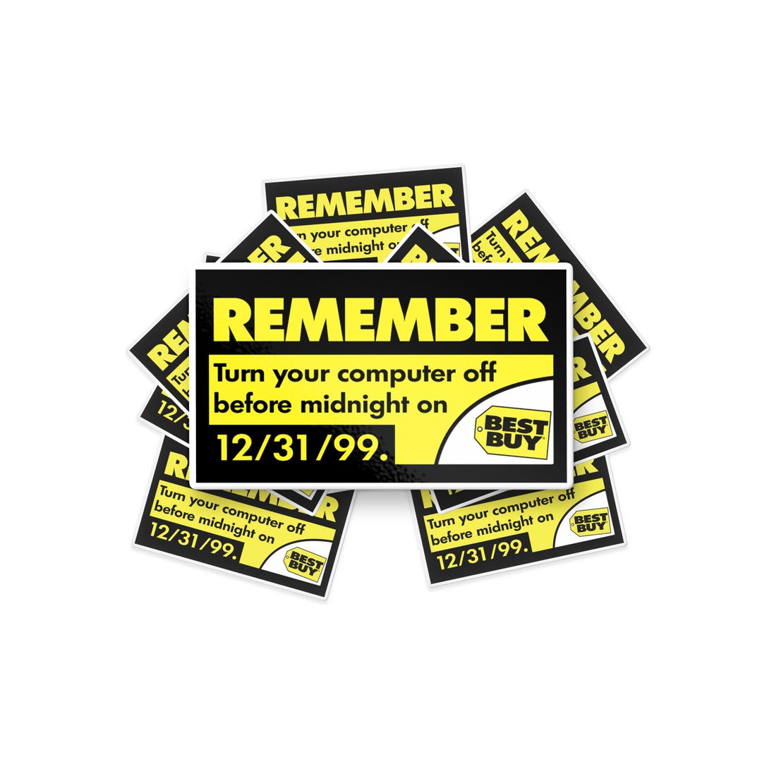 Best Buy Magnet, Y2K Warning Magnet, Meme Sticker, Funny Magnet, Meme ...