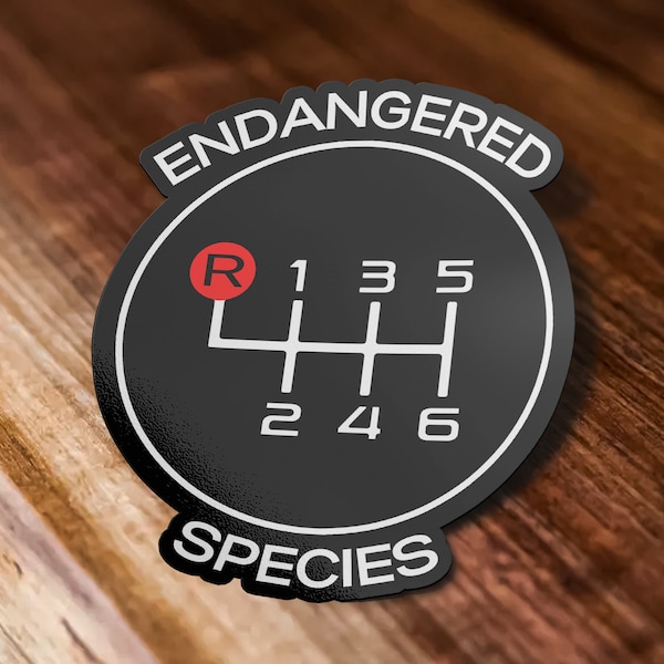 Manual Car Sticker - Etsy