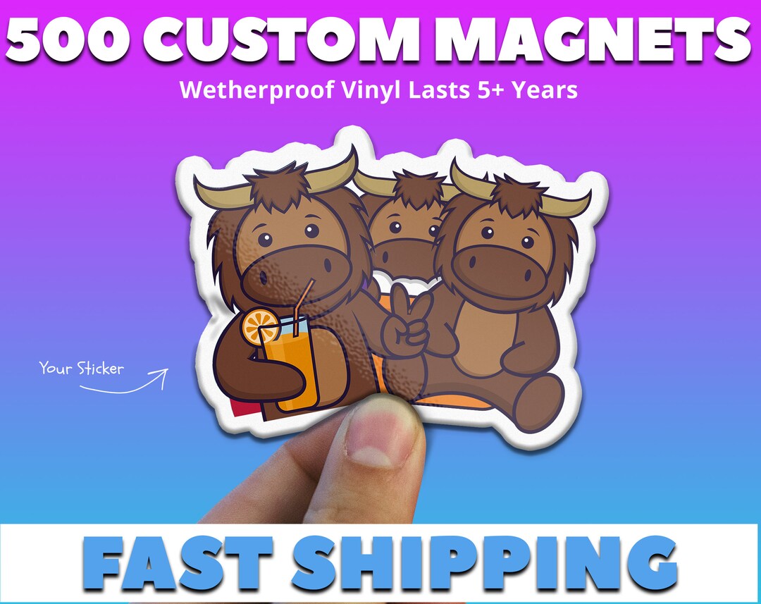 Custom Logo Magnets, Custom Photo Magnets, Personalized Magnetz, Custom ...