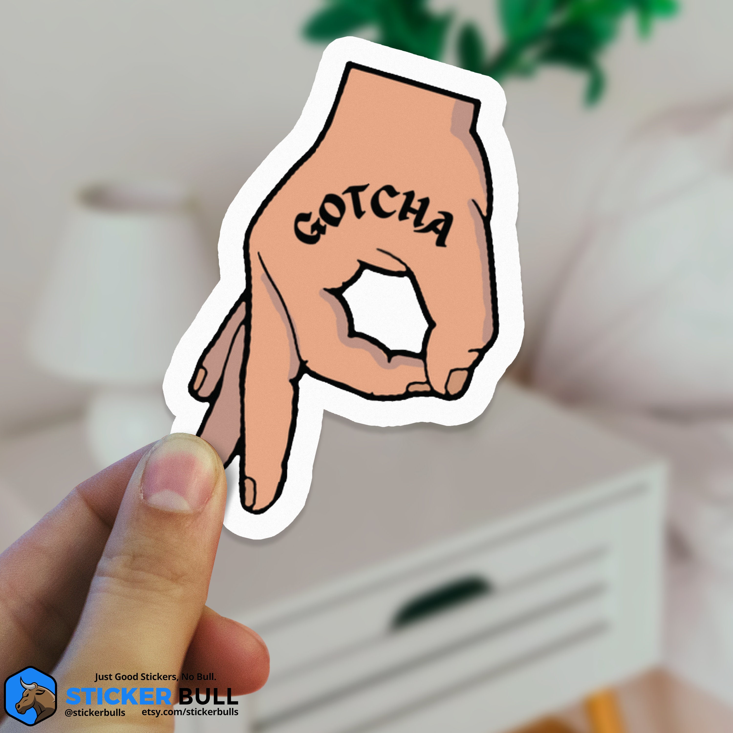 Circle Game Sticker Funny Circle Hand Sticker Meme Sticker - Etsy