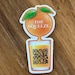 Custom Clear QR Code Stickers, Personalized QR Code Label, We Design ...