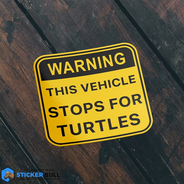 Funny Car Warning Stickers - Etsy