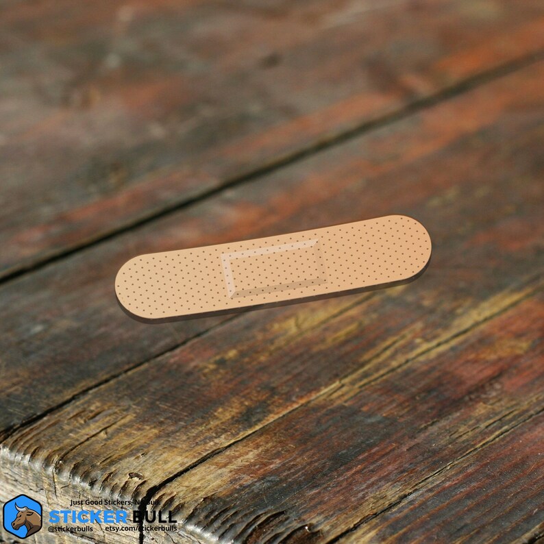 Bandage Sticker, Funny Meme Prank, Bandaid Parody, (5 PACK) BOGO - Etsy