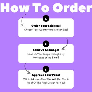 100 Custom Logo Stickers - Custom Photo Sticker - Personalized Sticker ...