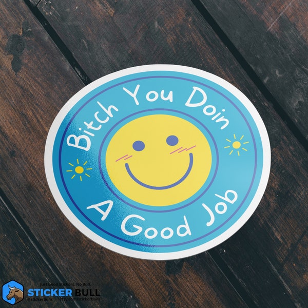 Good Job Stickers - Etsy