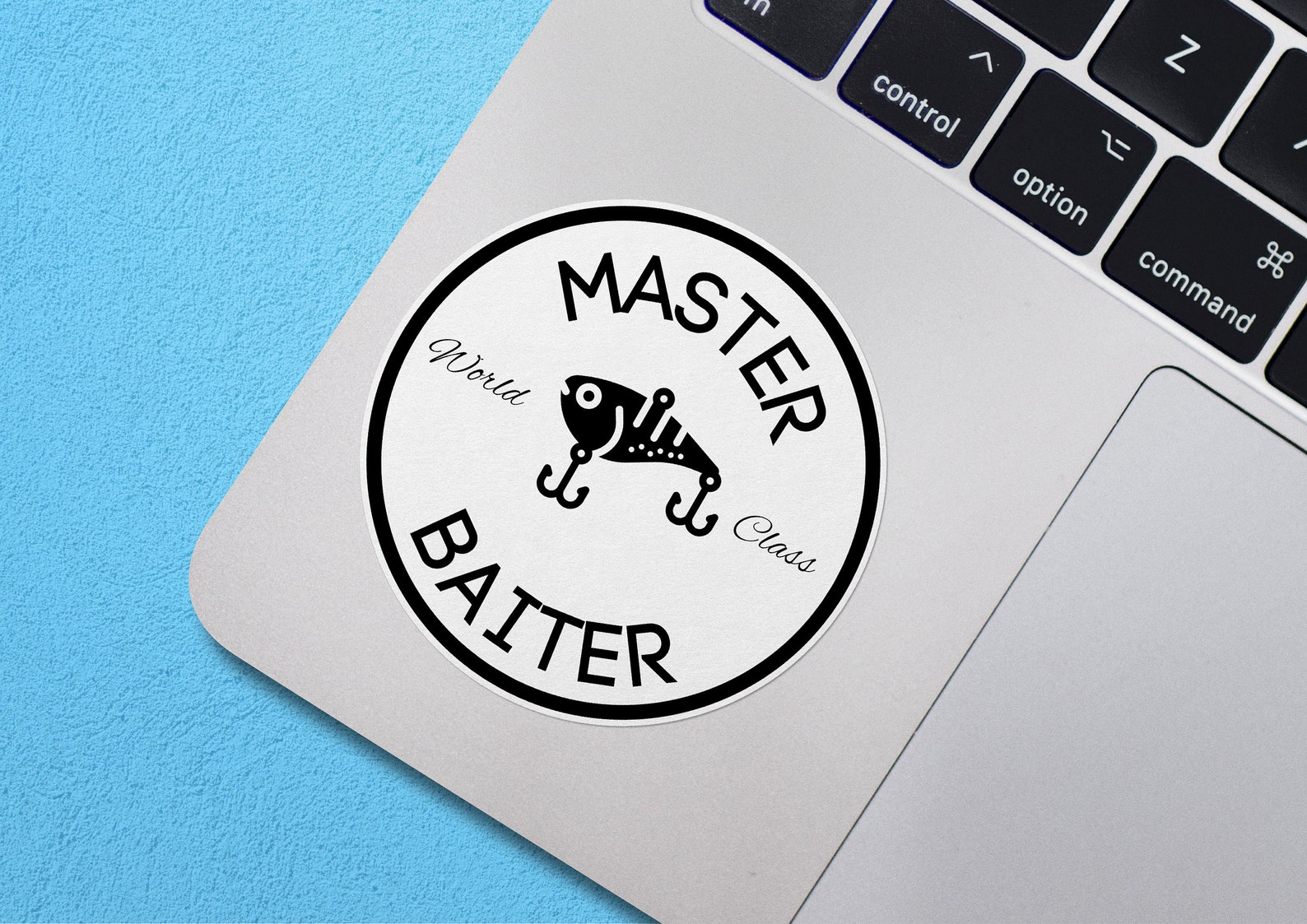 World Class Master Baiter Sticker Swim Bait Sticker Meme - Etsy