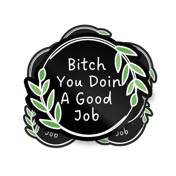 Good Job Stickers - Etsy