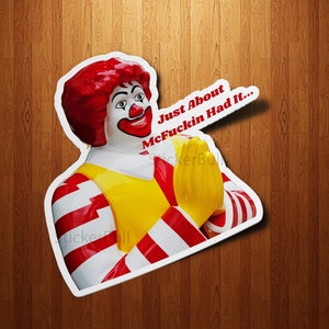 Ronald Mcdonald - Etsy