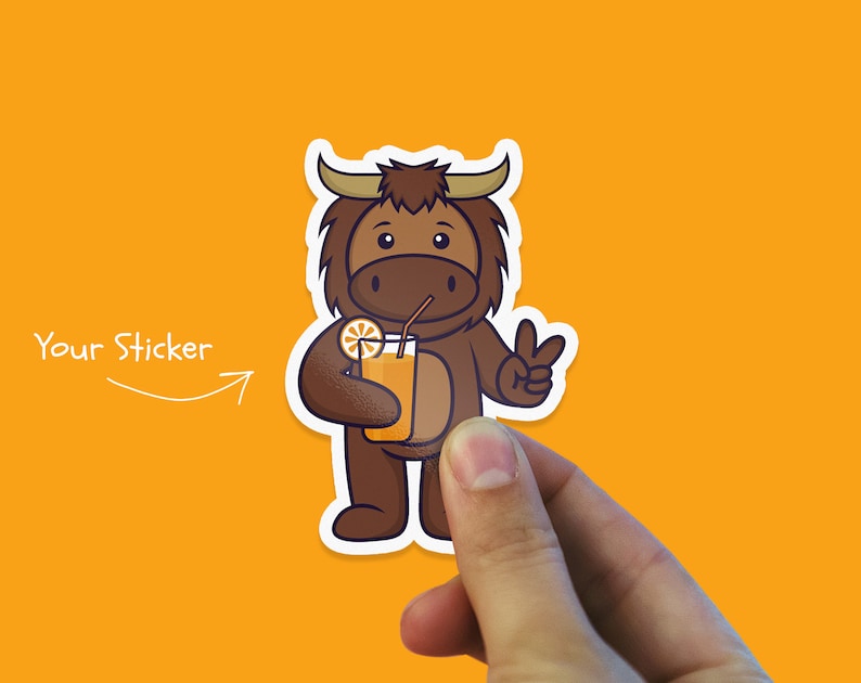 500 Custom Logo Stickers - Custom Photo Personalized Decal, Next Day ...