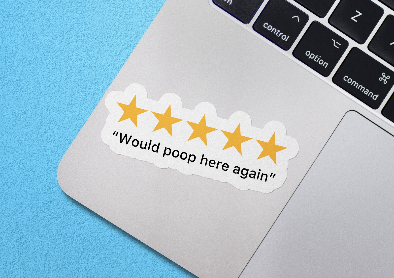 5 Star Poop Sticker Poop Review Sticker Funny Restroom - Etsy