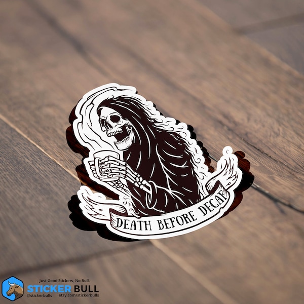 Death Before Decaf - Etsy