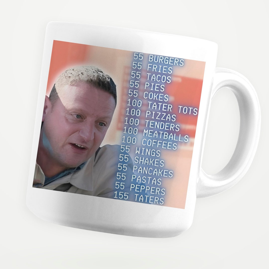 55 Burgers 55 Fries ITYSL Mug, Funny Mug, Meme Mug, Gift Mug, Coffee ...
