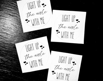 Light up Sticker - Etsy