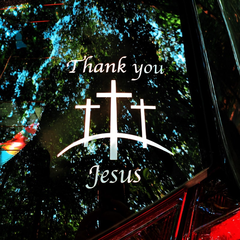 Jesus Decal - Etsy