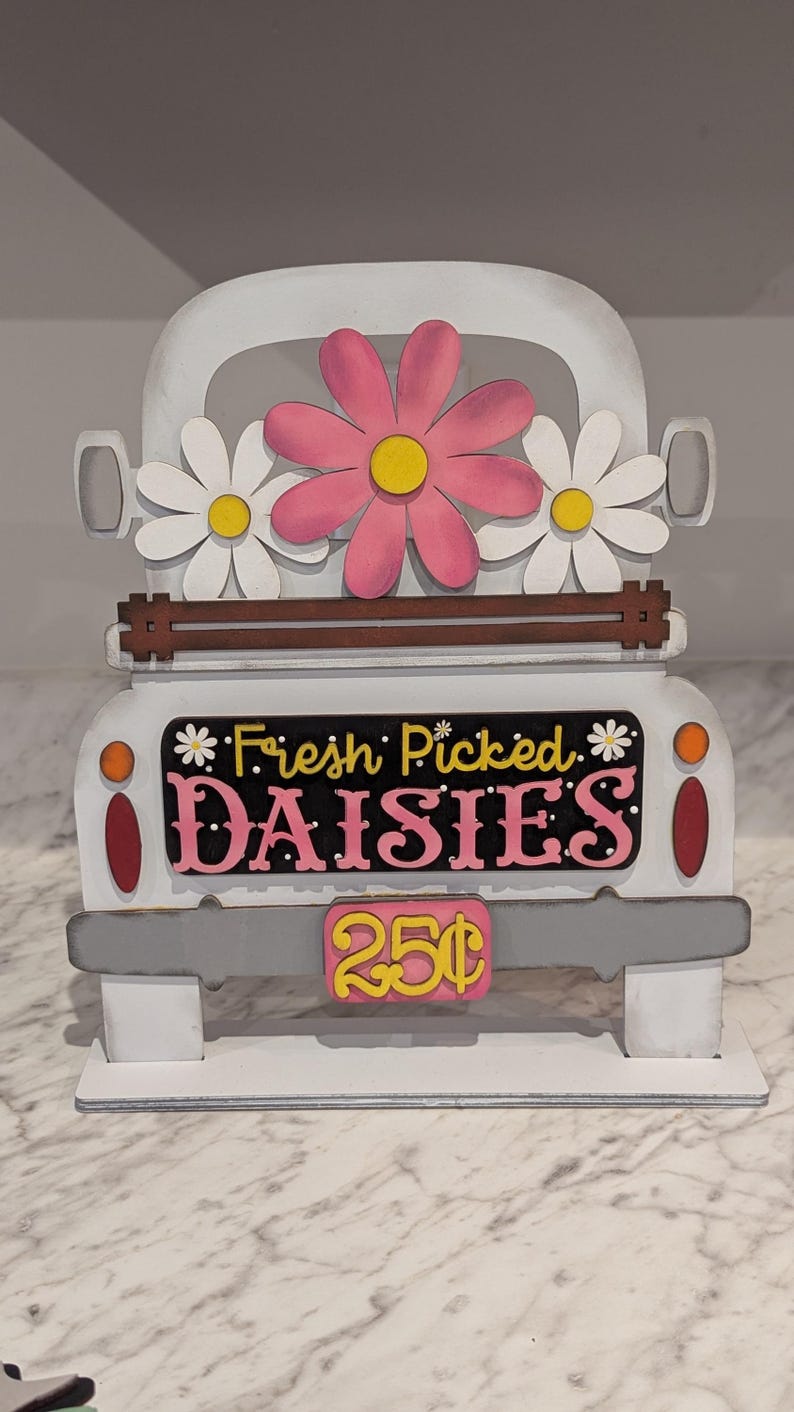 Fresh Picked Daises | All Seasons Farmhouse Truck | Interchangeable ...