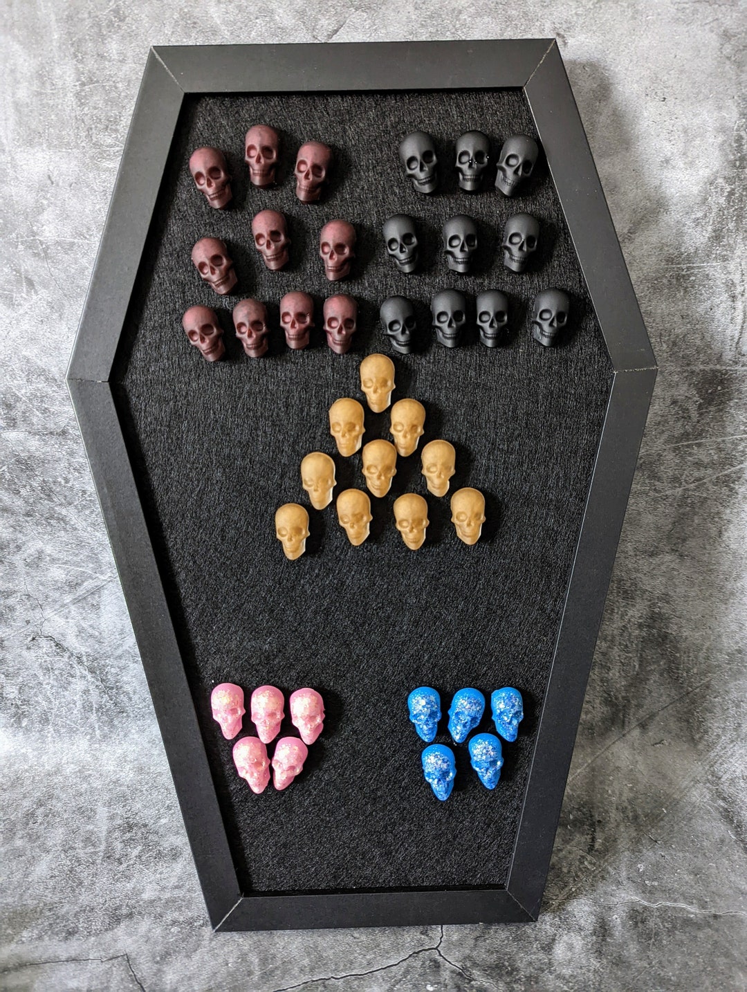 Skull Push Pins | Decorative Push Pins | Gift | Teachers | Halloween ...