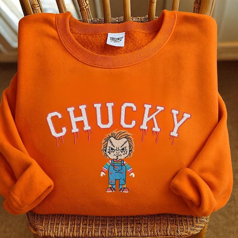Chucky Horror Embroidery Design Bundle, Scary Movie Embroidery File, 7 ...