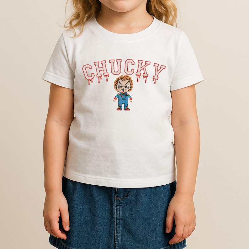 Chucky Horror Embroidery Design Bundle, Scary Movie Embroidery File, 7 ...