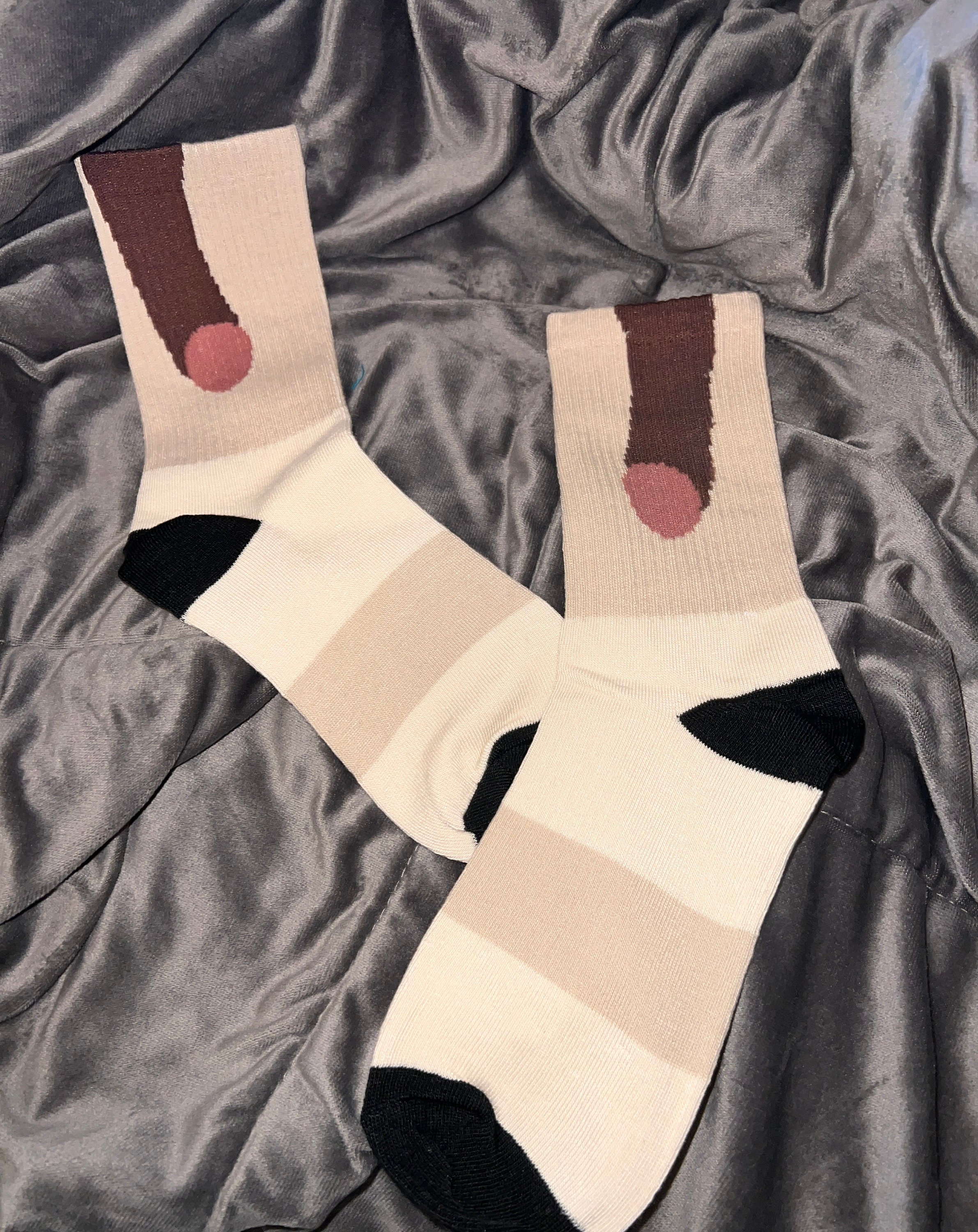 Gag Adult Prank Eggplant Socks - Etsy