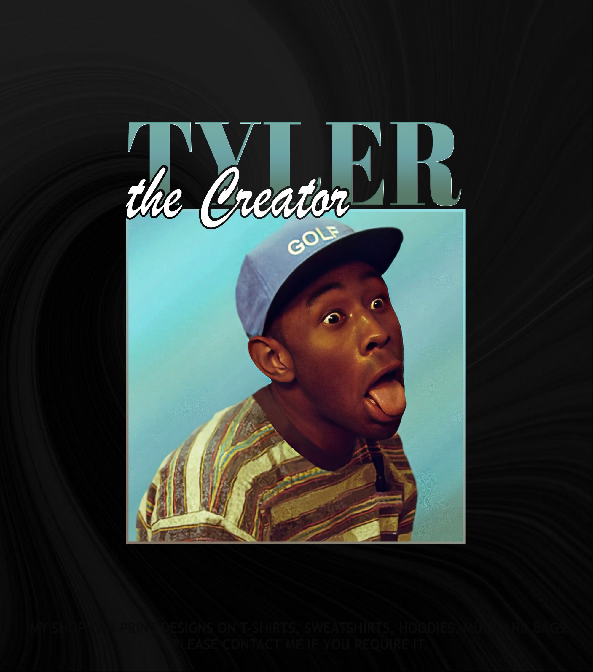 Vintage Tyler the Creator Png, Tyler the Creator Rap Singer Digital ...