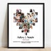Heart Photo Collage, Custom Heart Collage, Wedding Photo Collage ...