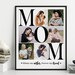 Personalized Gift for Mom Mom Photo Collage Gift Mothers Day - Etsy